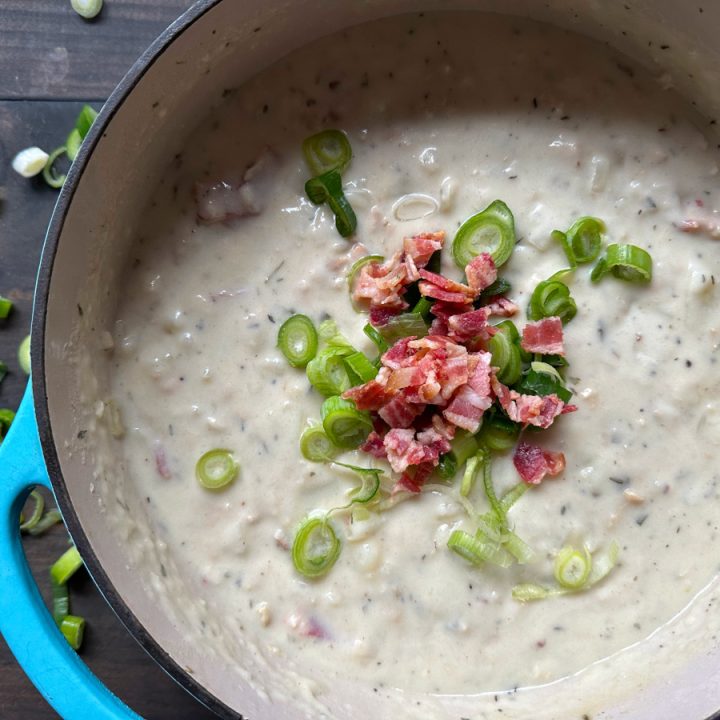 Gluten Free Clam Chowder - The Clean Happy Life